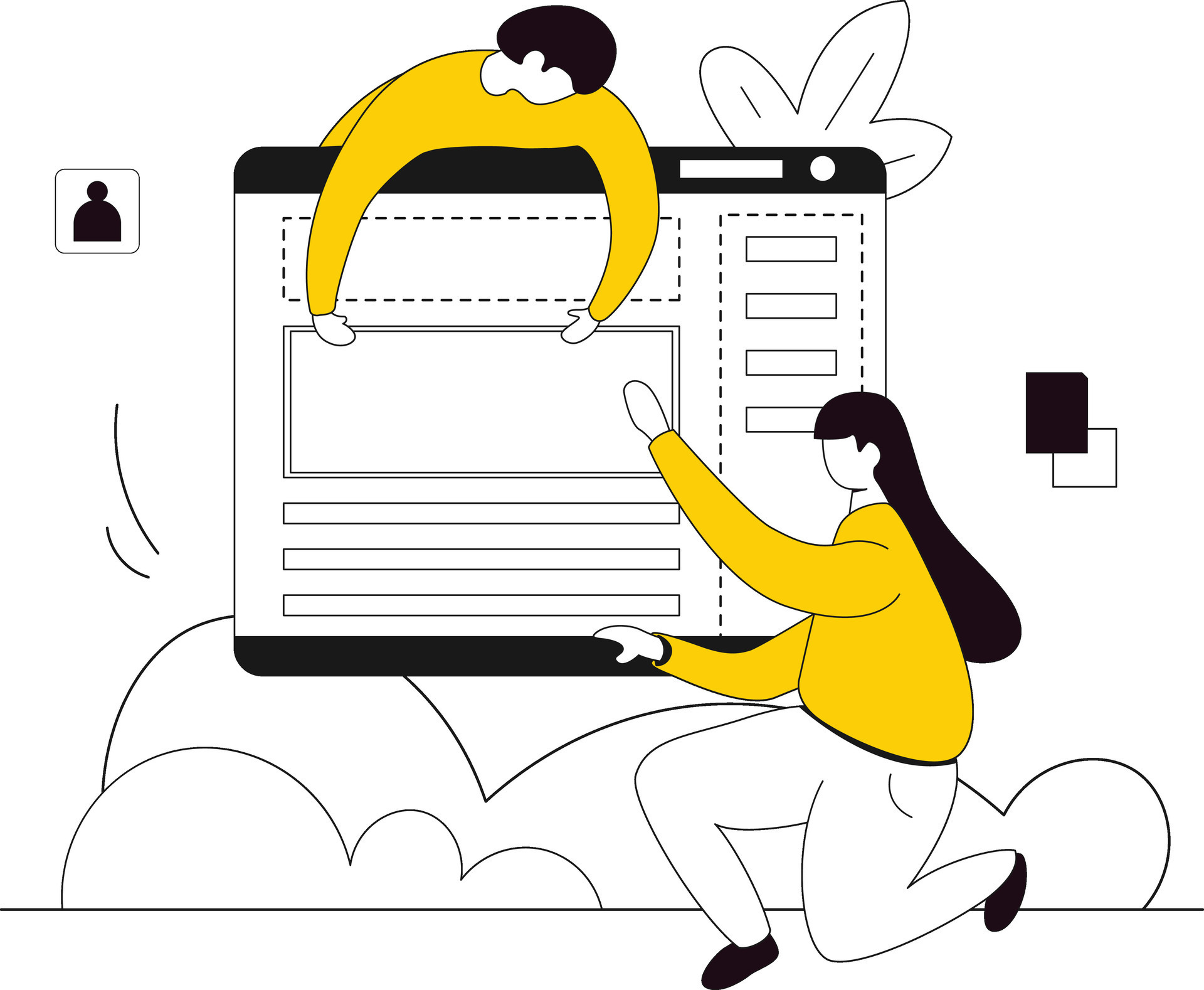 Website Design, Vector for graphic and web design 32471724 Vector Art ...