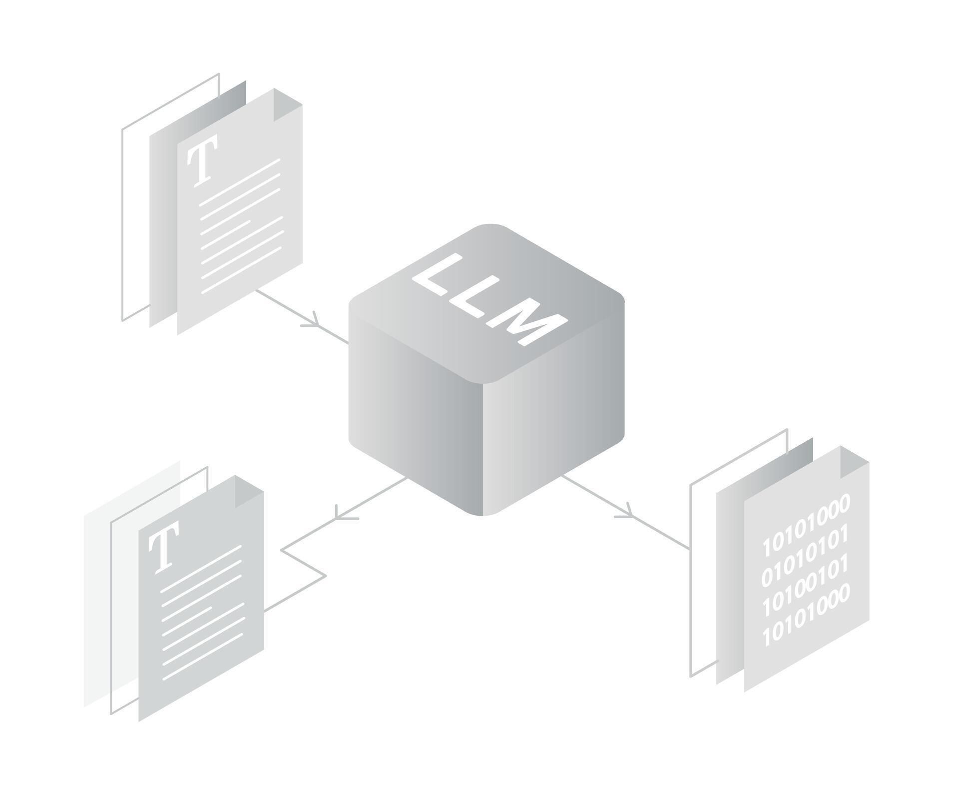 Large Language Model icon. LLM Icon. Language Model Illustration ...