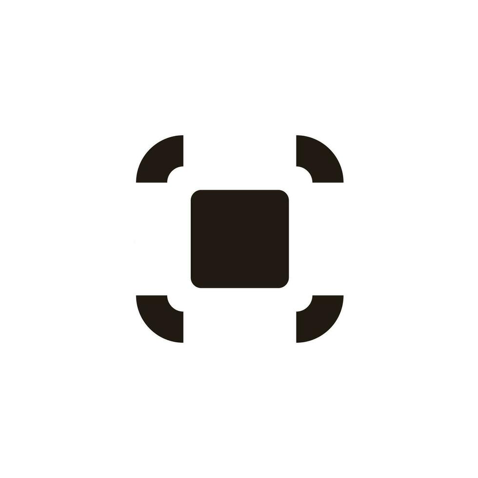 square code qr barcode simple icon vector 32478837 Vector Art at Vecteezy