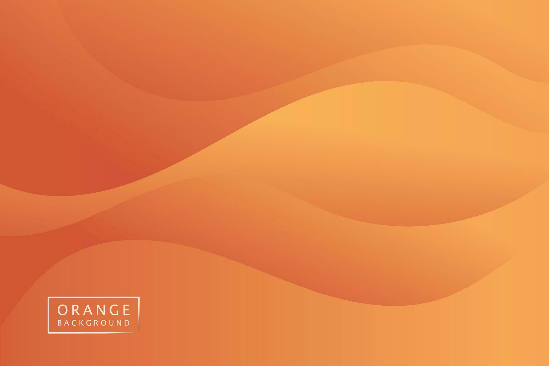 Abstract Vector Orange Gradient Background Fall Background Design