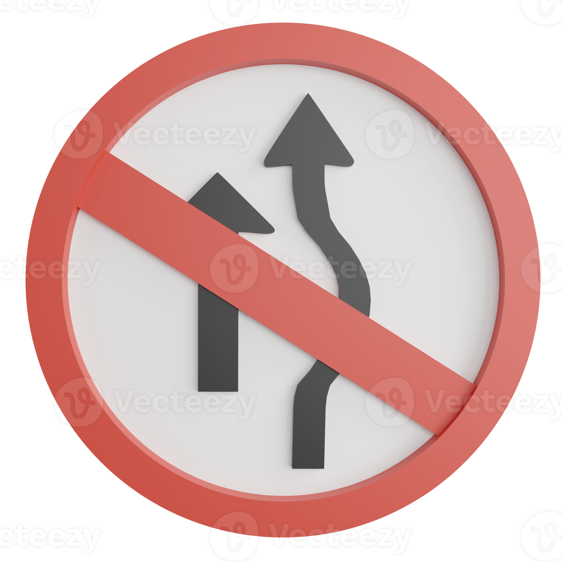 No overtaking sign clipart flat design icon isolated on transparent ...