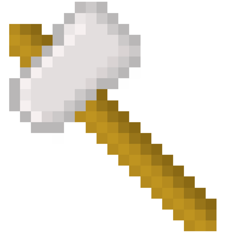Axe Weapon Pixel Art 32479644 Png