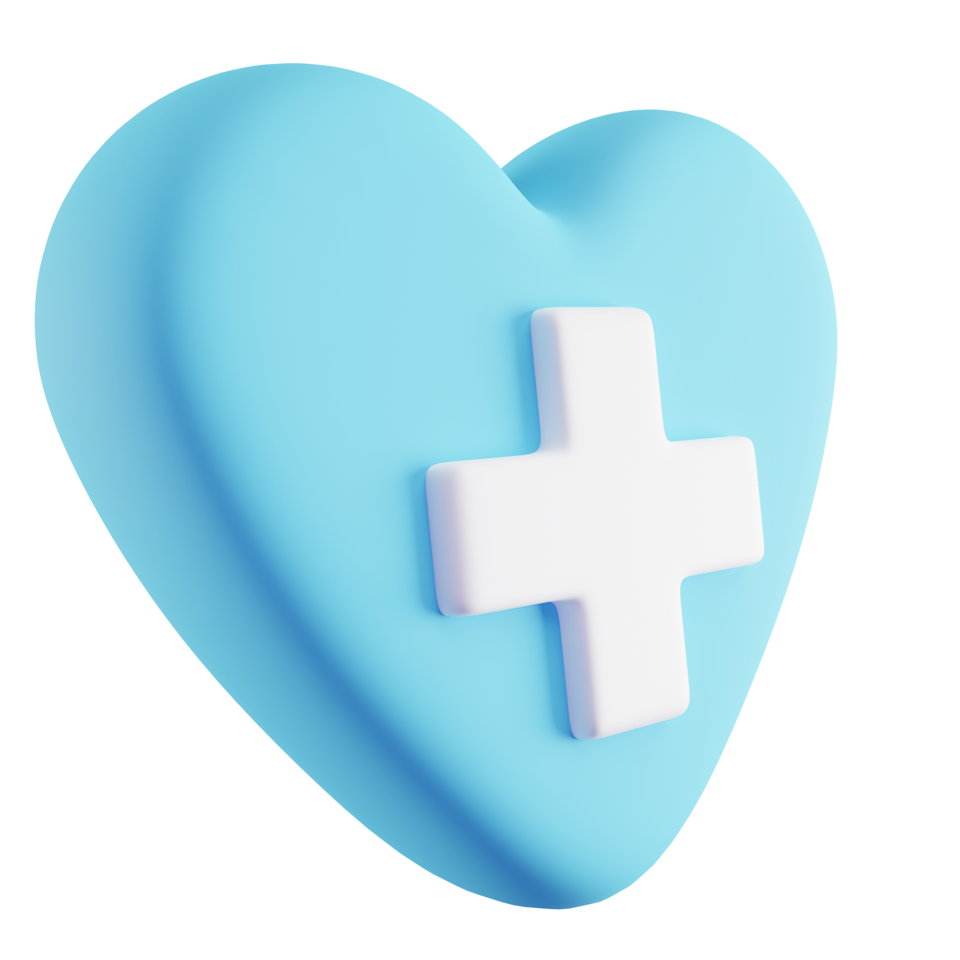 3D Illustration of Blue Healthcare 32480488 PNG