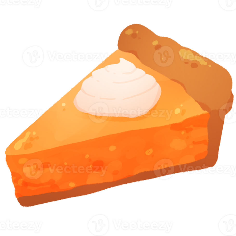 Sweet Pumpkin Pie 32480557 Png