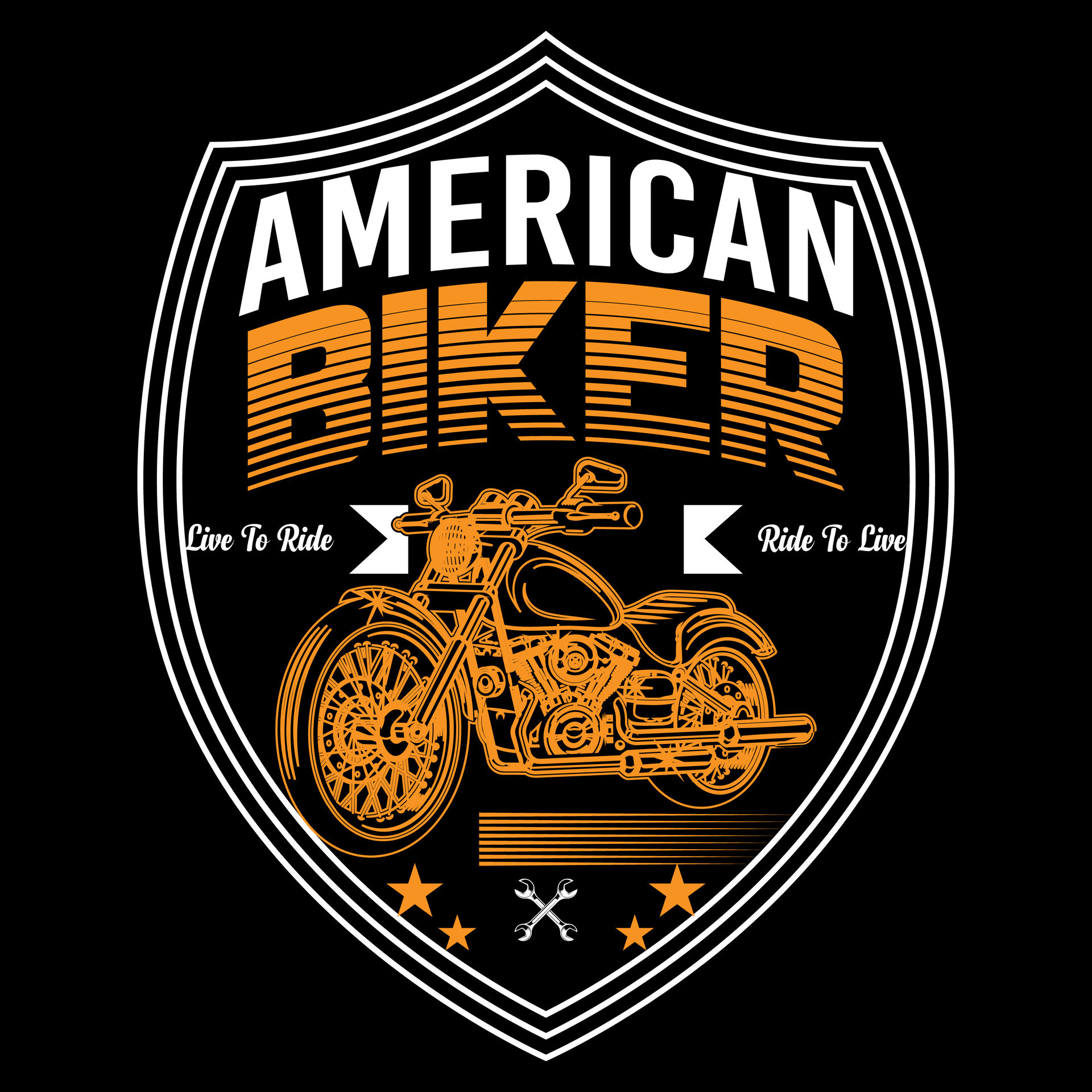 Vintage Bike On Sunset Beach T Shirt Design 32484154 Vector Art At