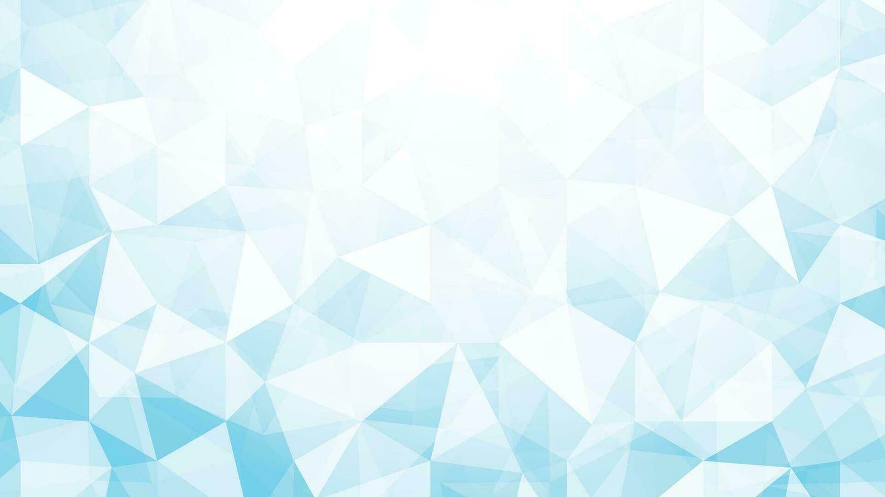 Blue Background With Triangle Layers in Abstract Geometric Pattern ...