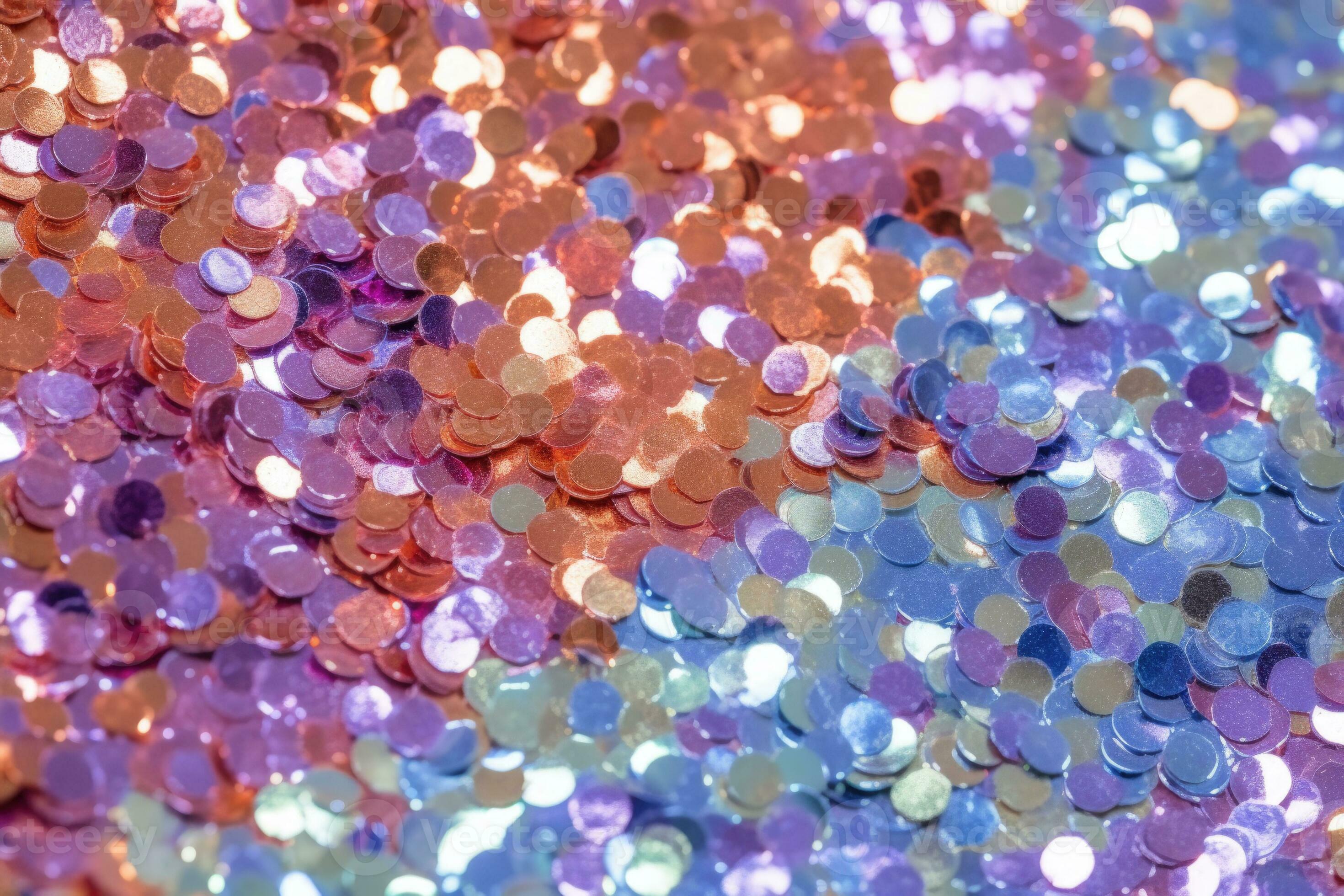 Original festive background image of sparkling sequins. Fabric texture with shiny sequins ...