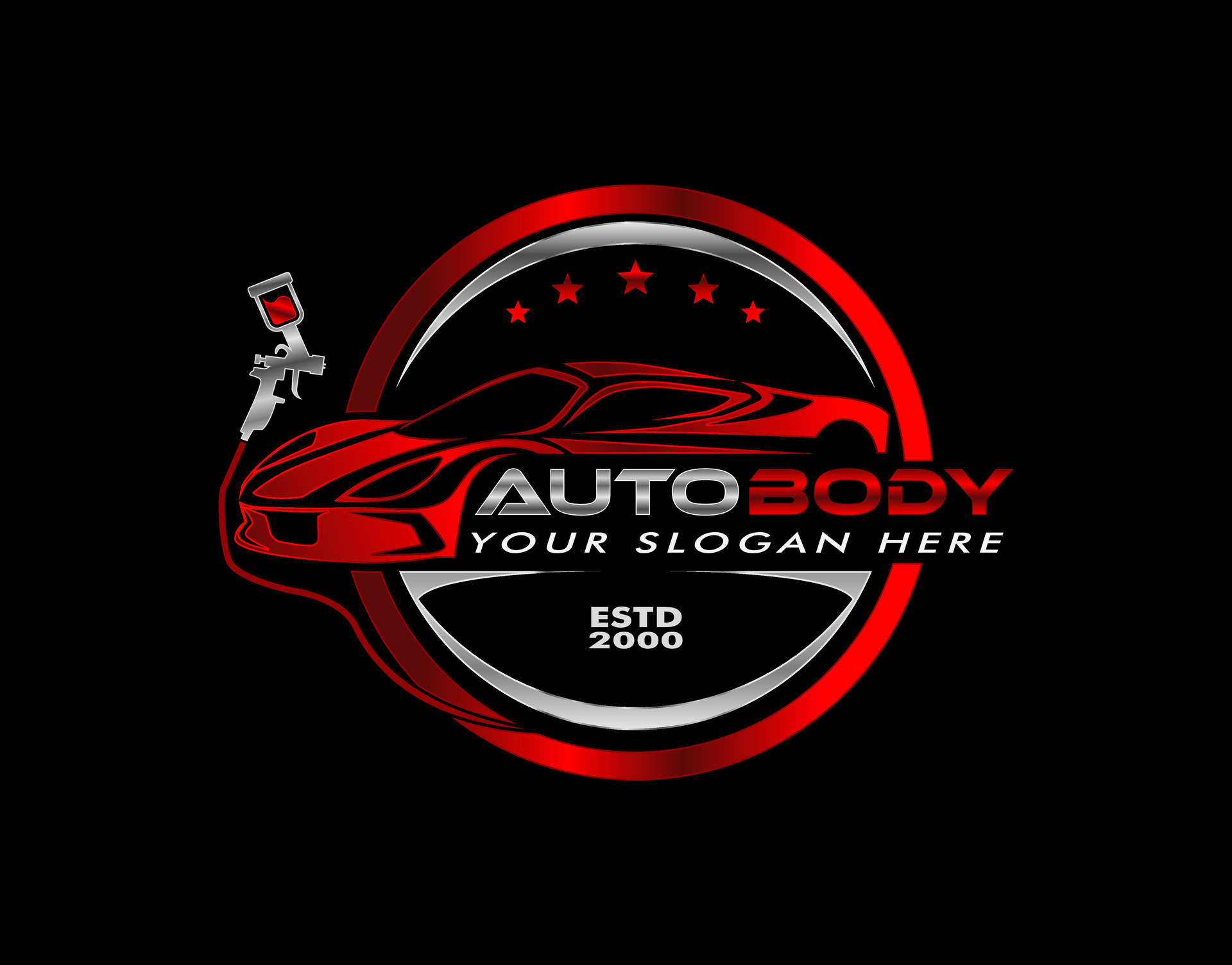 auto body shop logo template repair, repaint restoration. with simple ... auto body shop logo template repair, repaint restoration. with simple ...
