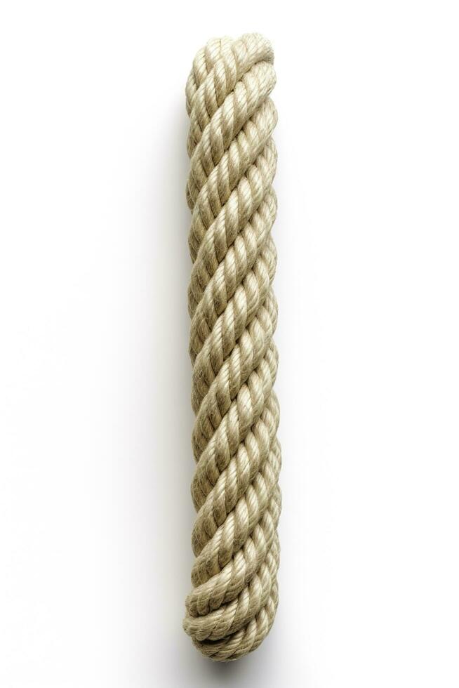 ropes isolated on a white background. Generative AI 32494244 Stock ...