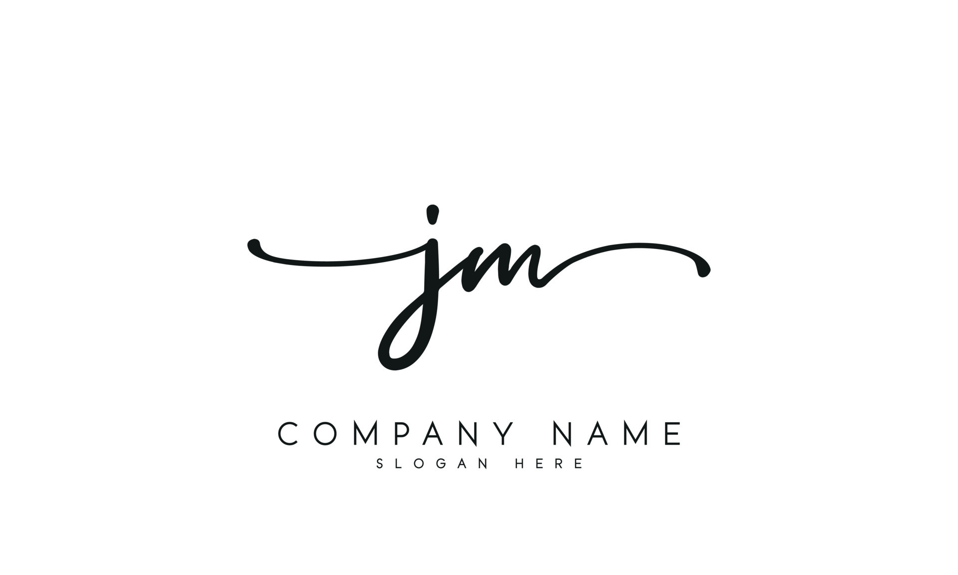 Handwriting letter JM logo design. JM logo design. J M. Pro vector ... Handwriting letter JM logo design. JM logo design. J M. Pro vector ...