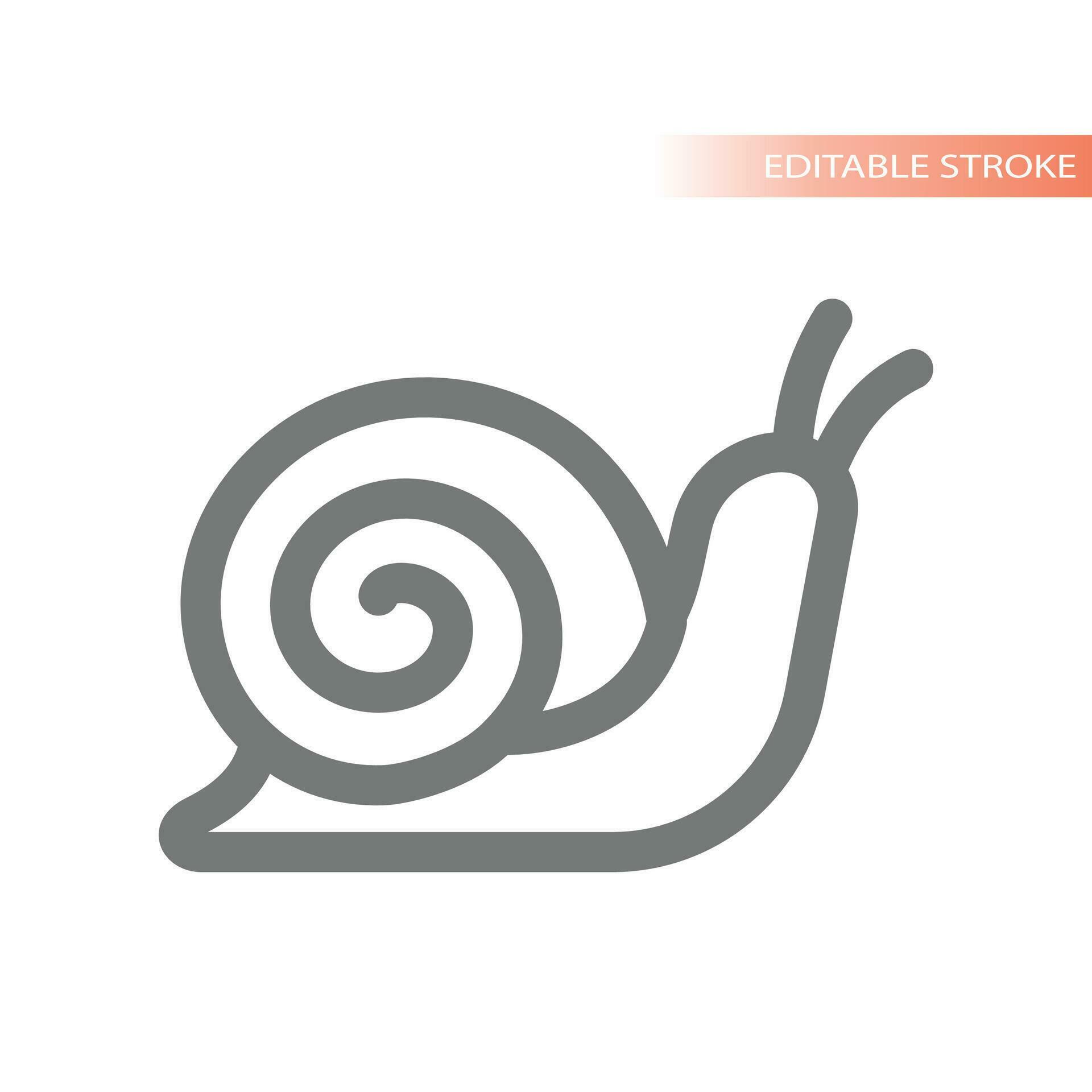 Snail line vector icon. Helix shell, speed symbol. 32495934 Vector Art ... Snail line vector icon. Helix shell, speed symbol. 32495934 Vector Art ...