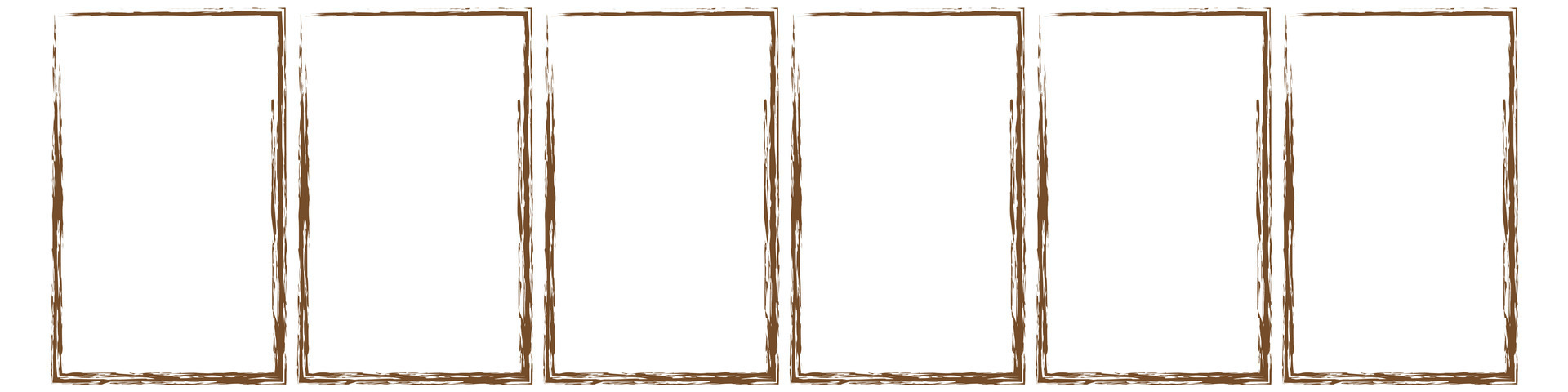 Grunge Square And Rectangle Frames Ink Empty Black Boxes Set Rectangle Borders Collections