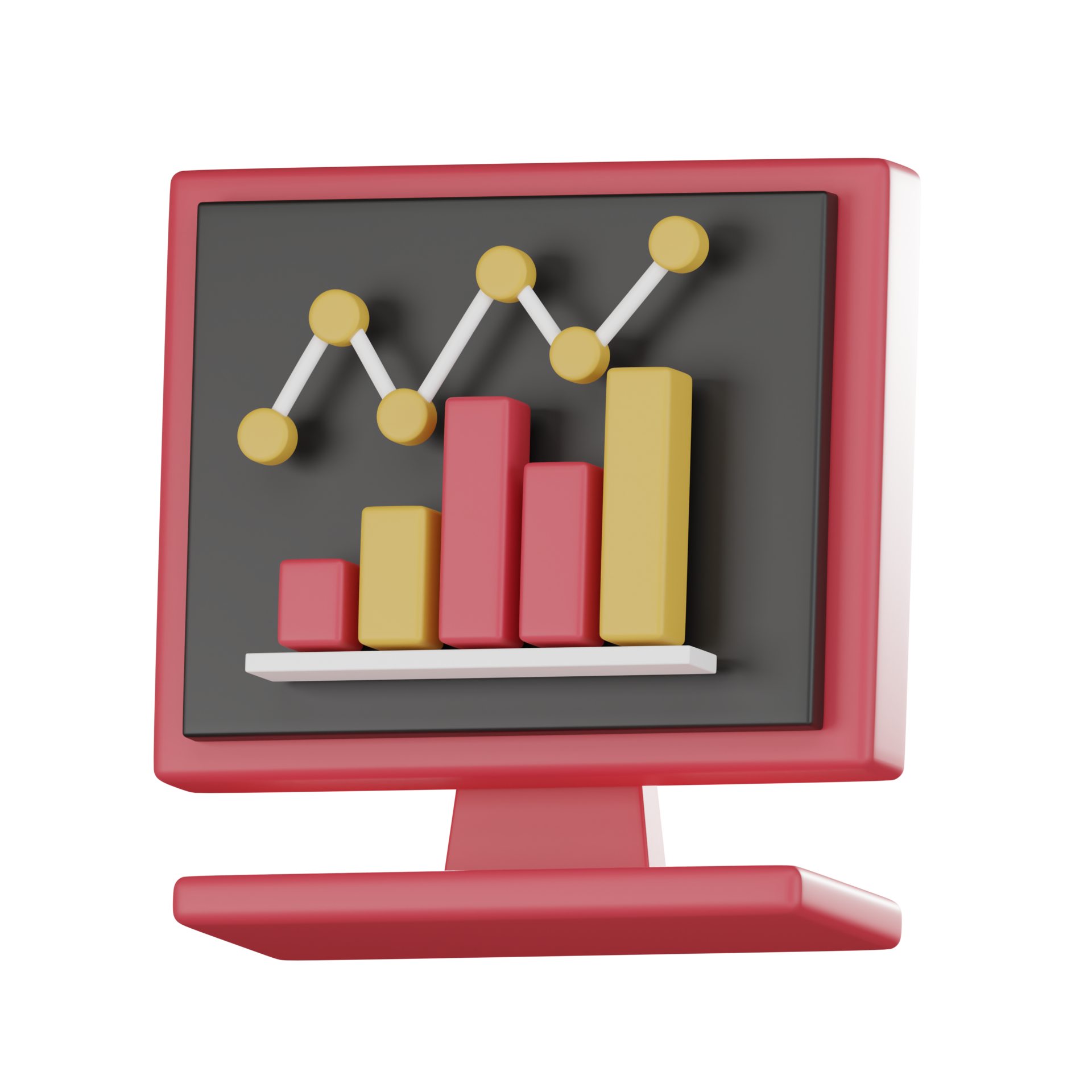 Business Growth Strategy Chart on Computer Screen 3d render. 32497250 PNG Business Growth Strategy Chart on Computer Screen 3d render. 32497250 PNG
