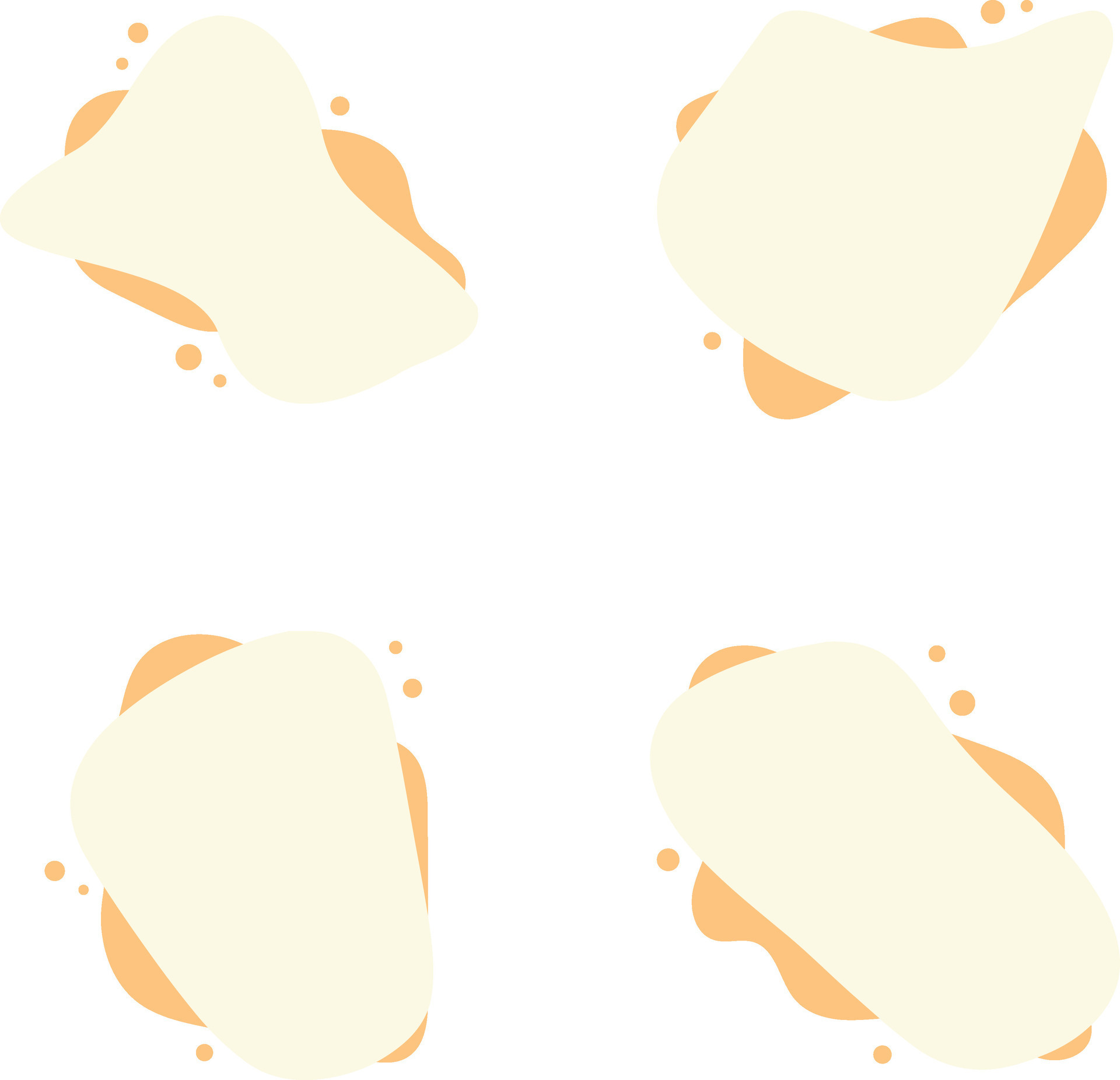 Blob Text Box With Irregular Dynamic Design. Vector Illustration ...