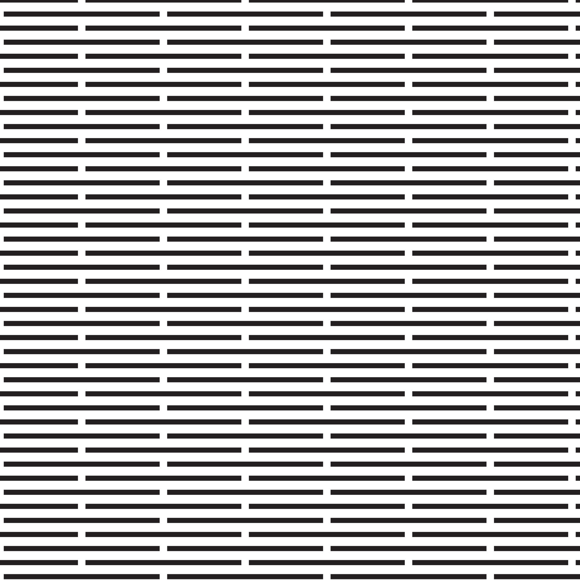 Modern Simple Abstract Seamlees Black Color Half Line Horizontal Line