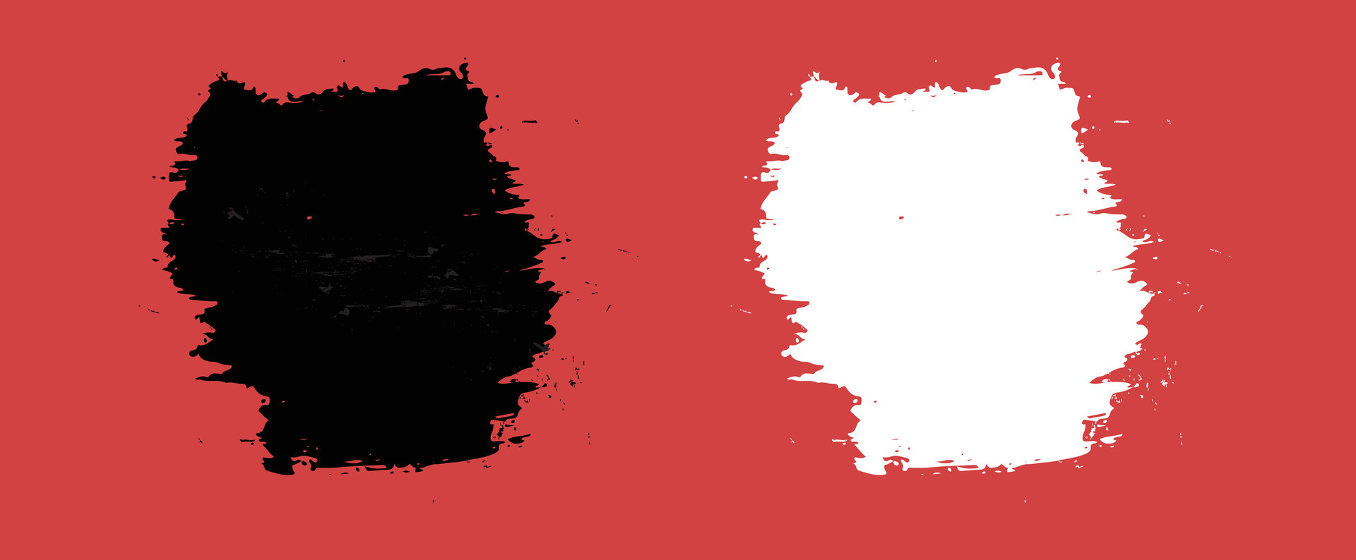 Hand painted ink grunge brush stroke set 32503945 Vector Art at Vecteezy