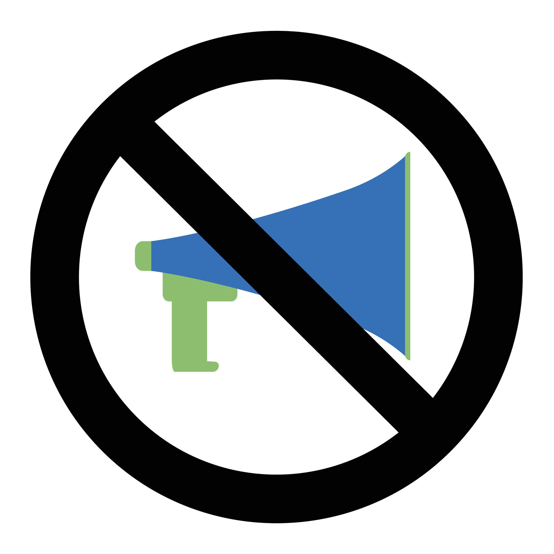 Prohibition of propaganda and megaphone. Alarm no loudspeaker, ban ... Prohibition of propaganda and megaphone. Alarm no loudspeaker, ban ...