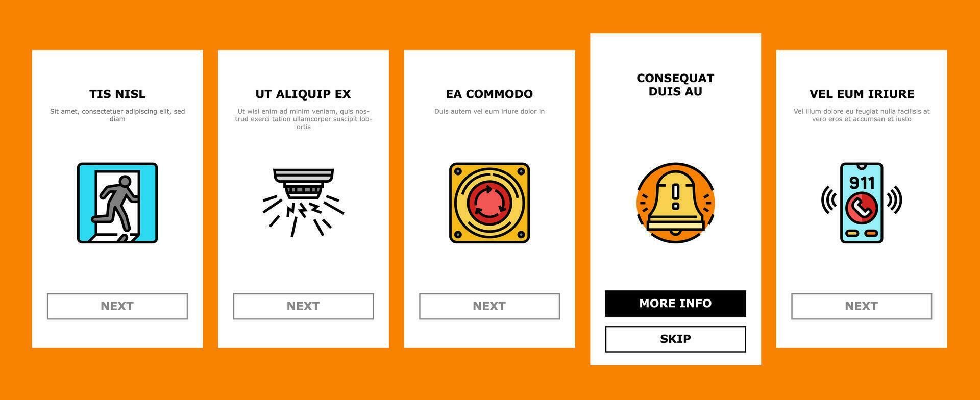 alert attention signal caution onboarding icons set vector 32515637 ... alert attention signal caution onboarding icons set vector 32515637 ...