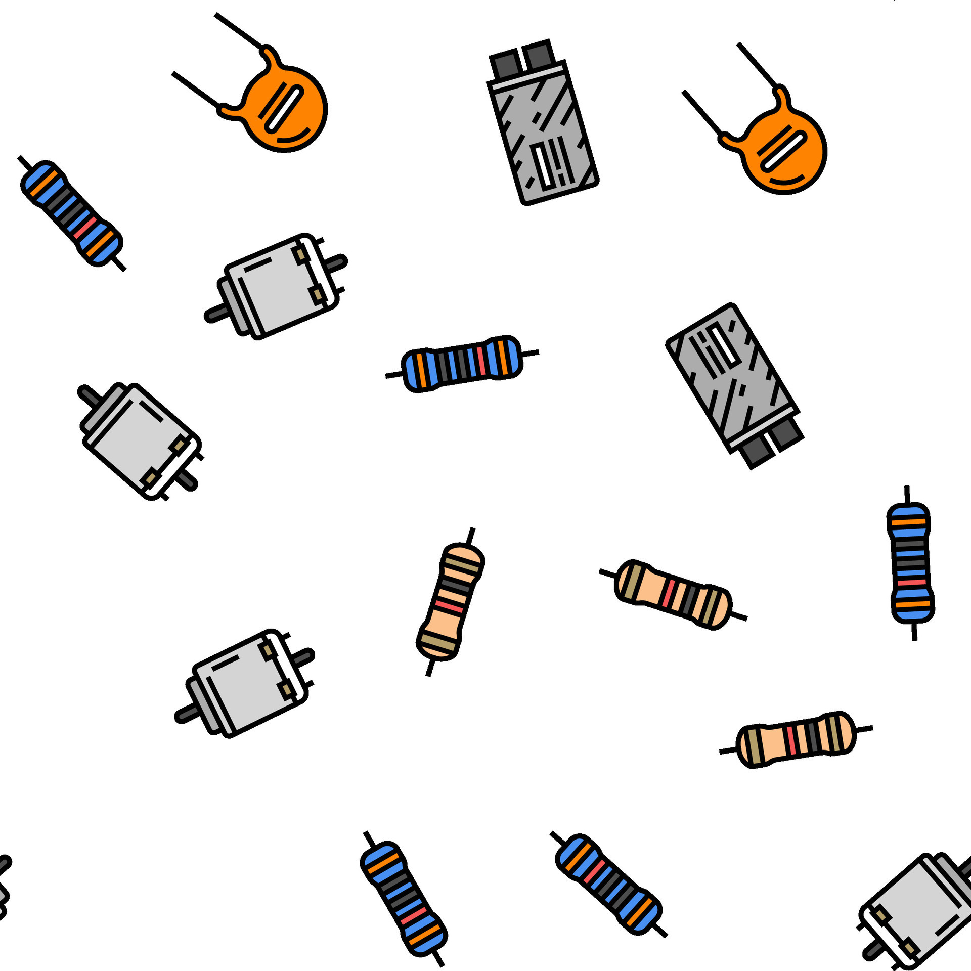 electronic component circuit chip vector seamless pattern 32516076 ... electronic component circuit chip vector seamless pattern 32516076 ...