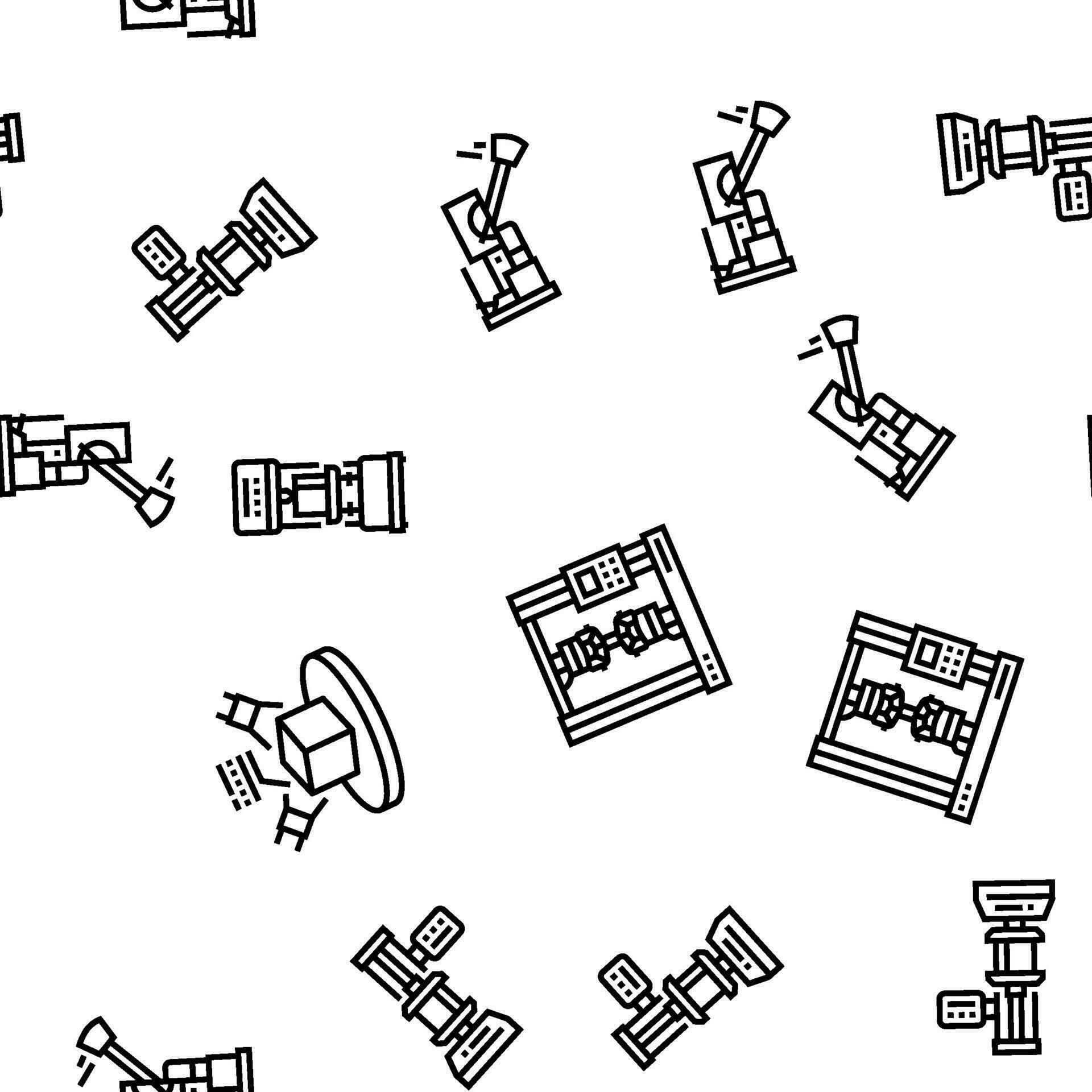 material construction engineer vector seamless pattern 32516172 Vector ...