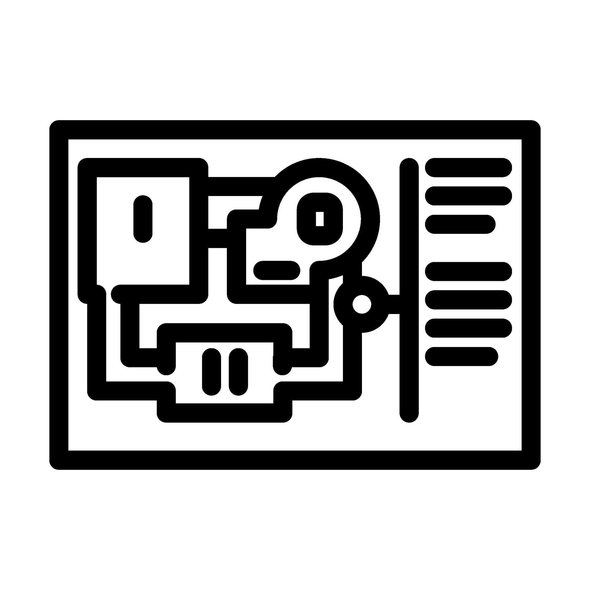 level design game development line icon vector illustration 32518966 ... level design game development line icon vector illustration 32518966 ...