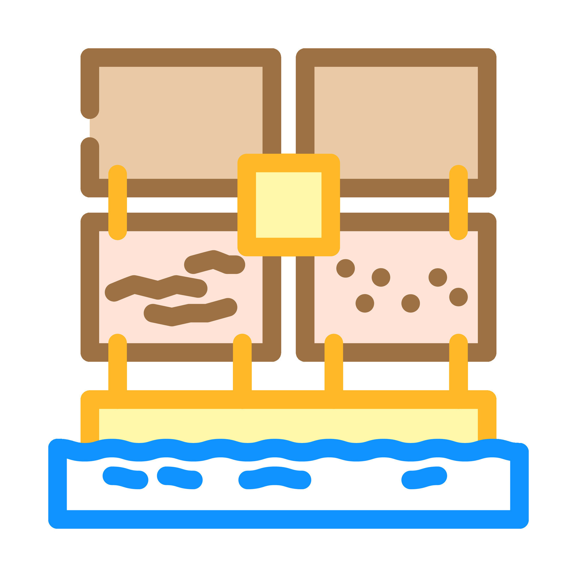 marine corrosion testing color icon vector illustration 32519305 Vector ...