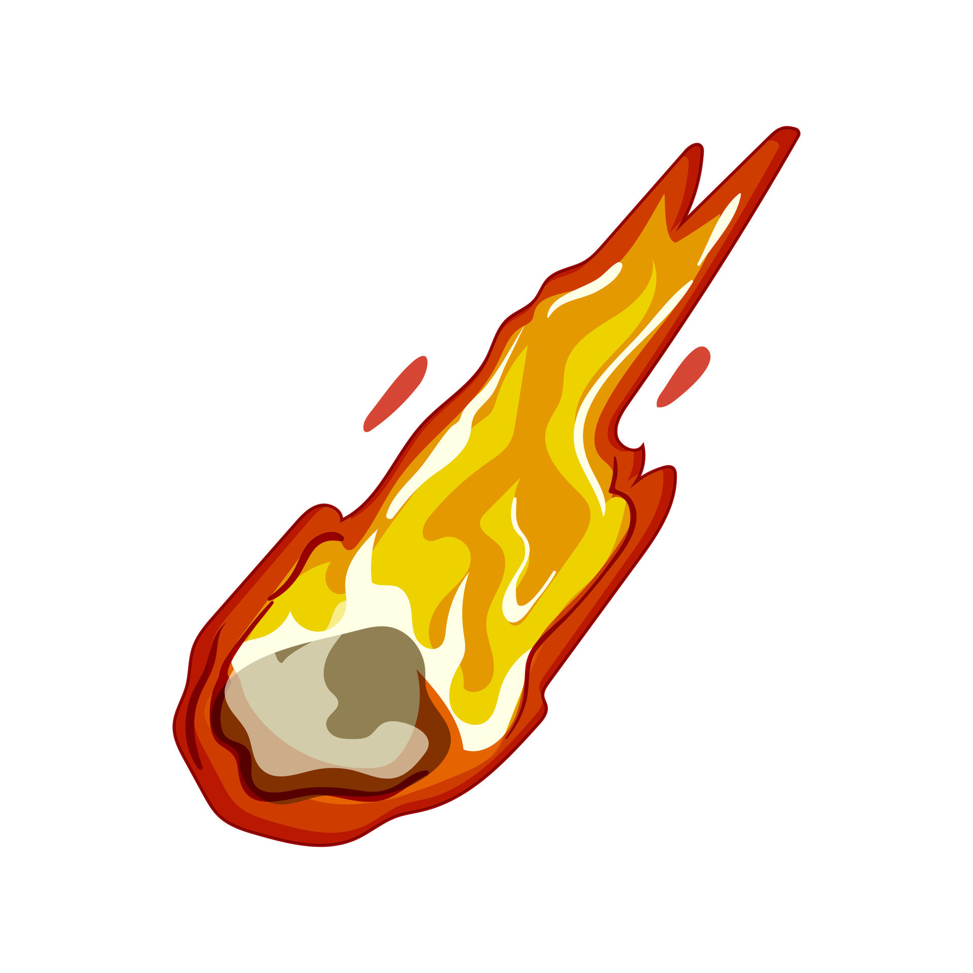 star meteor cartoon vector illustration 32520419 Vector Art at Vecteezy