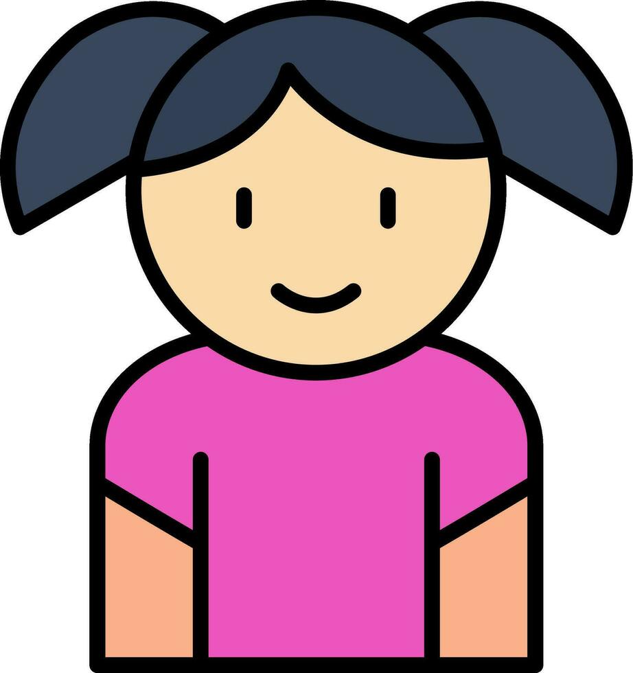 Girl Vector Icon 32524048 Vector Art at Vecteezy