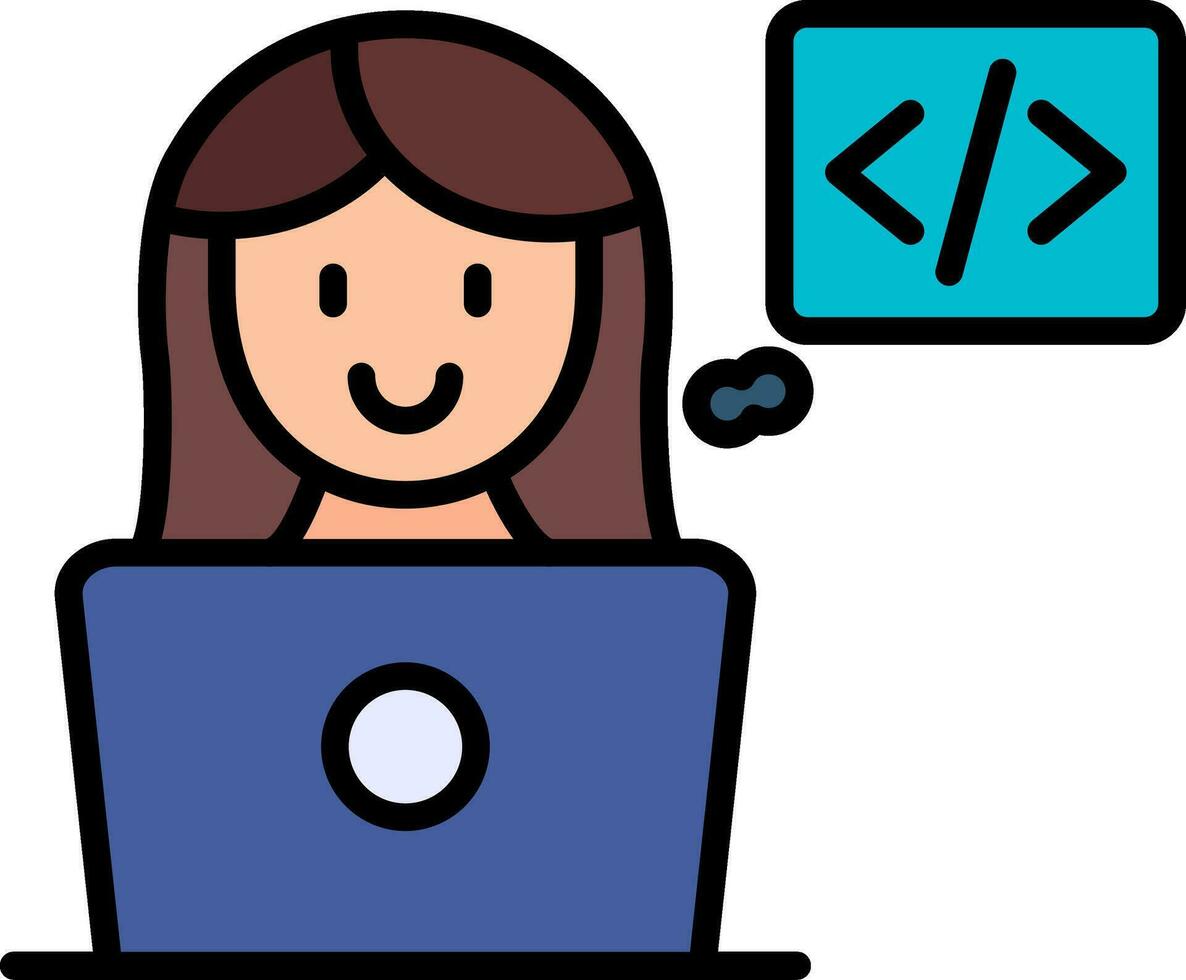 Developer Vector Icon 32524245 Vector Art at Vecteezy