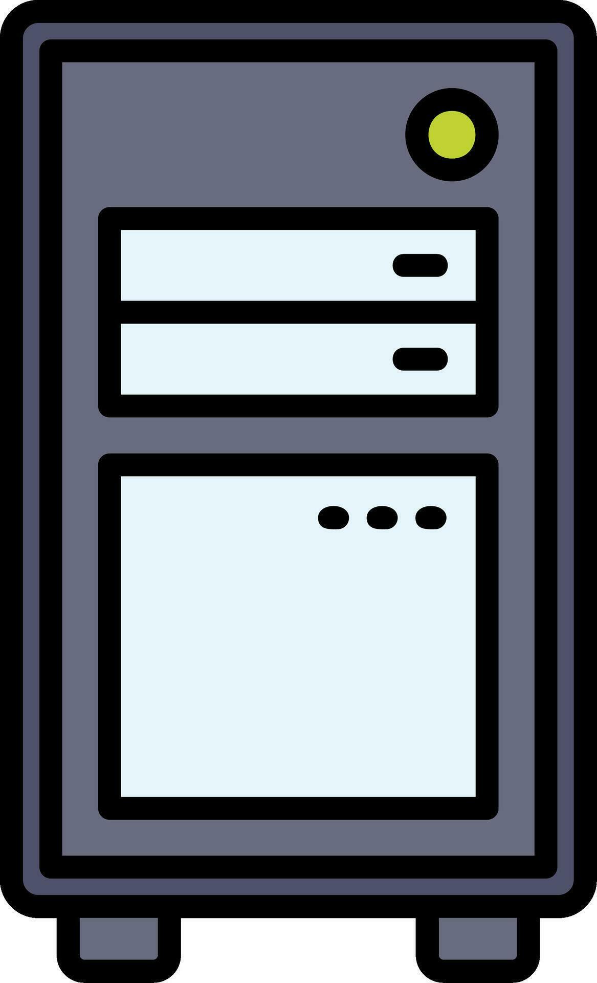 Computer Case Vector Icon 32524501 Vector Art at Vecteezy