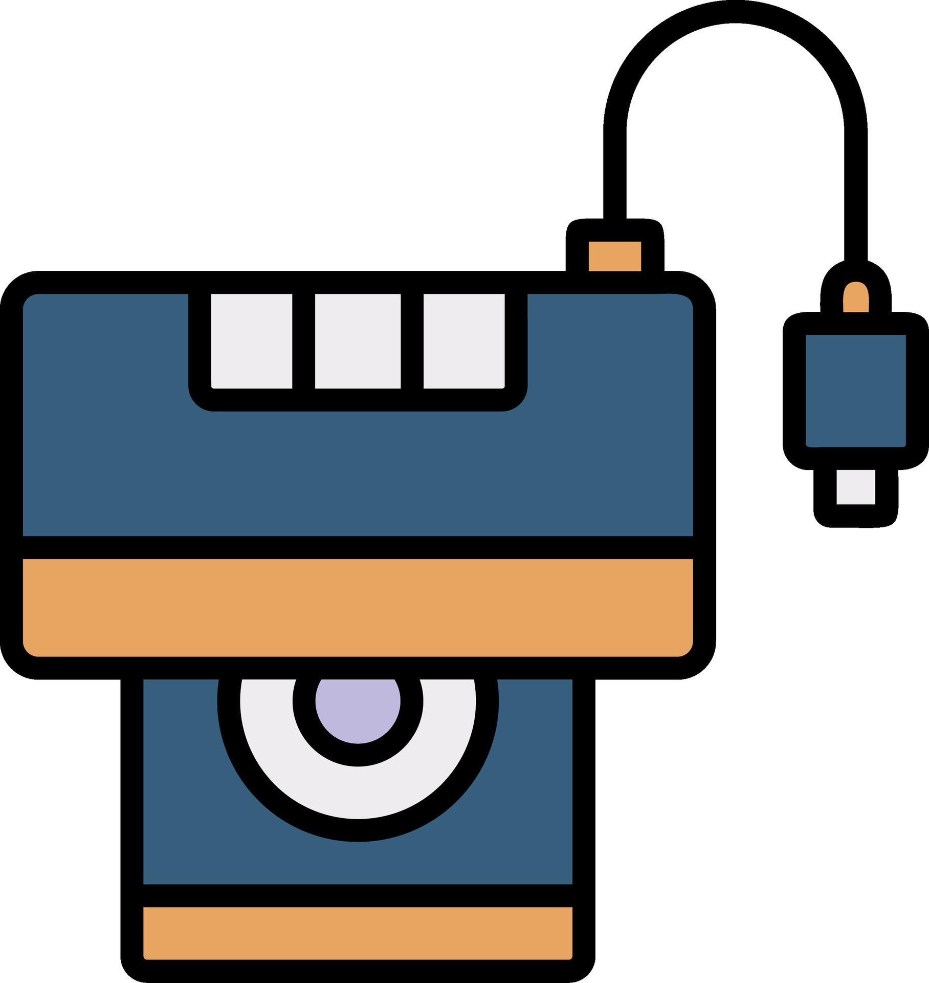 Cd Reader Vector Icon 32524523 Vector Art at Vecteezy