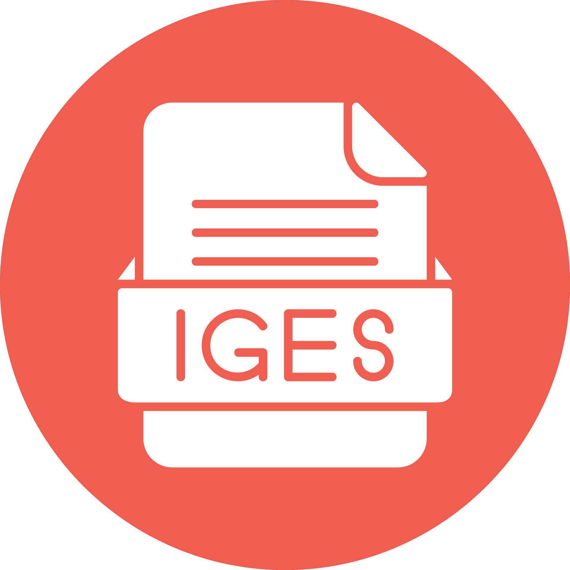 IGES File Format Vector Icon 32529065 Vector Art at Vecteezy IGES File Format Vector Icon 32529065 Vector Art at Vecteezy