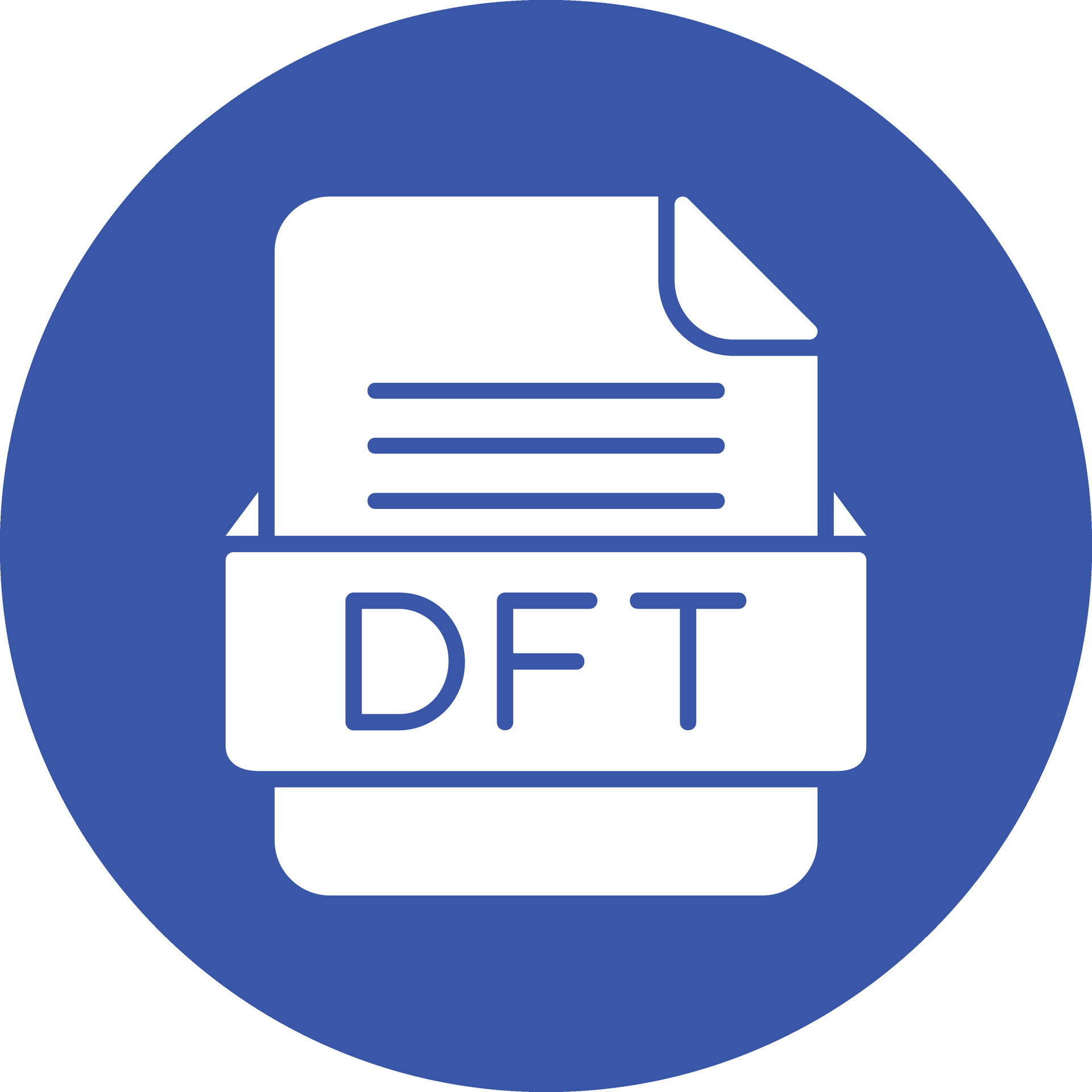 Dft File Format Vector Icon 32529271 Vector Art At Vecteezy