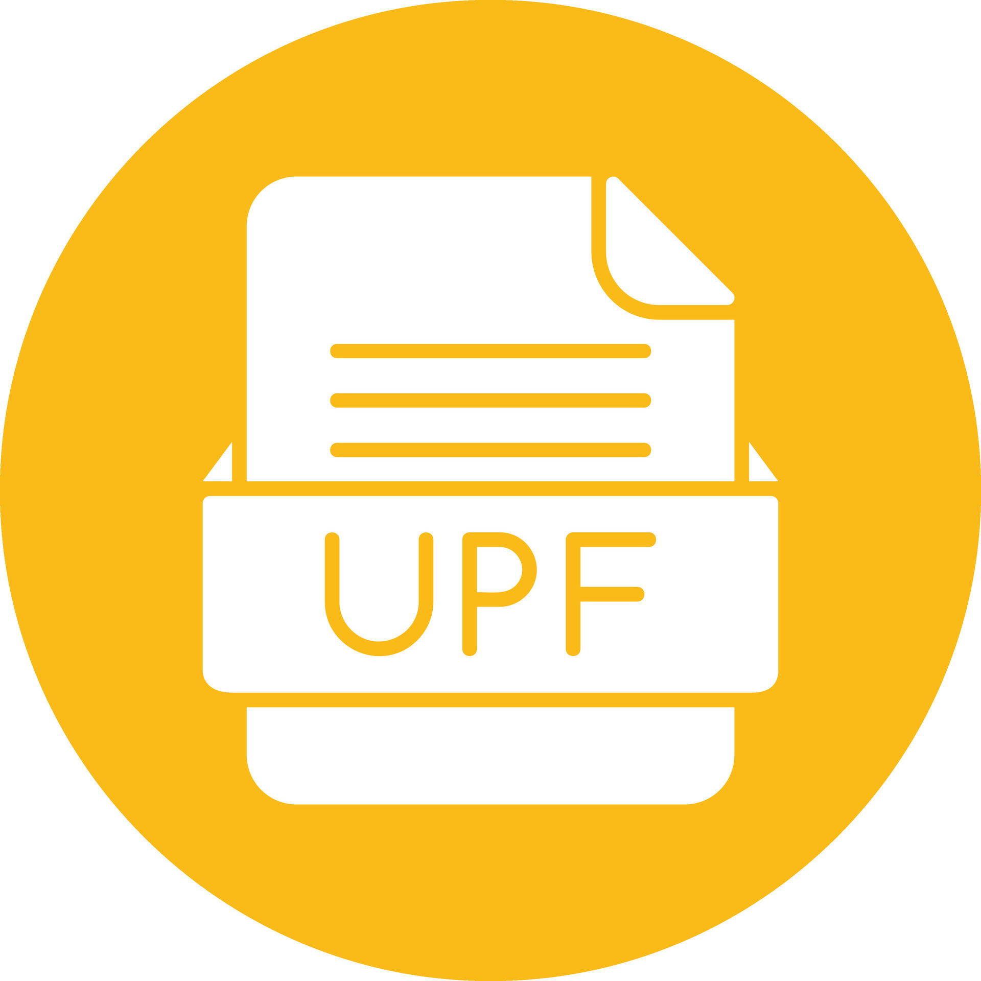 UPF File Format Vector Icon 32529489 Vector Art at Vecteezy UPF File Format Vector Icon 32529489 Vector Art at Vecteezy
