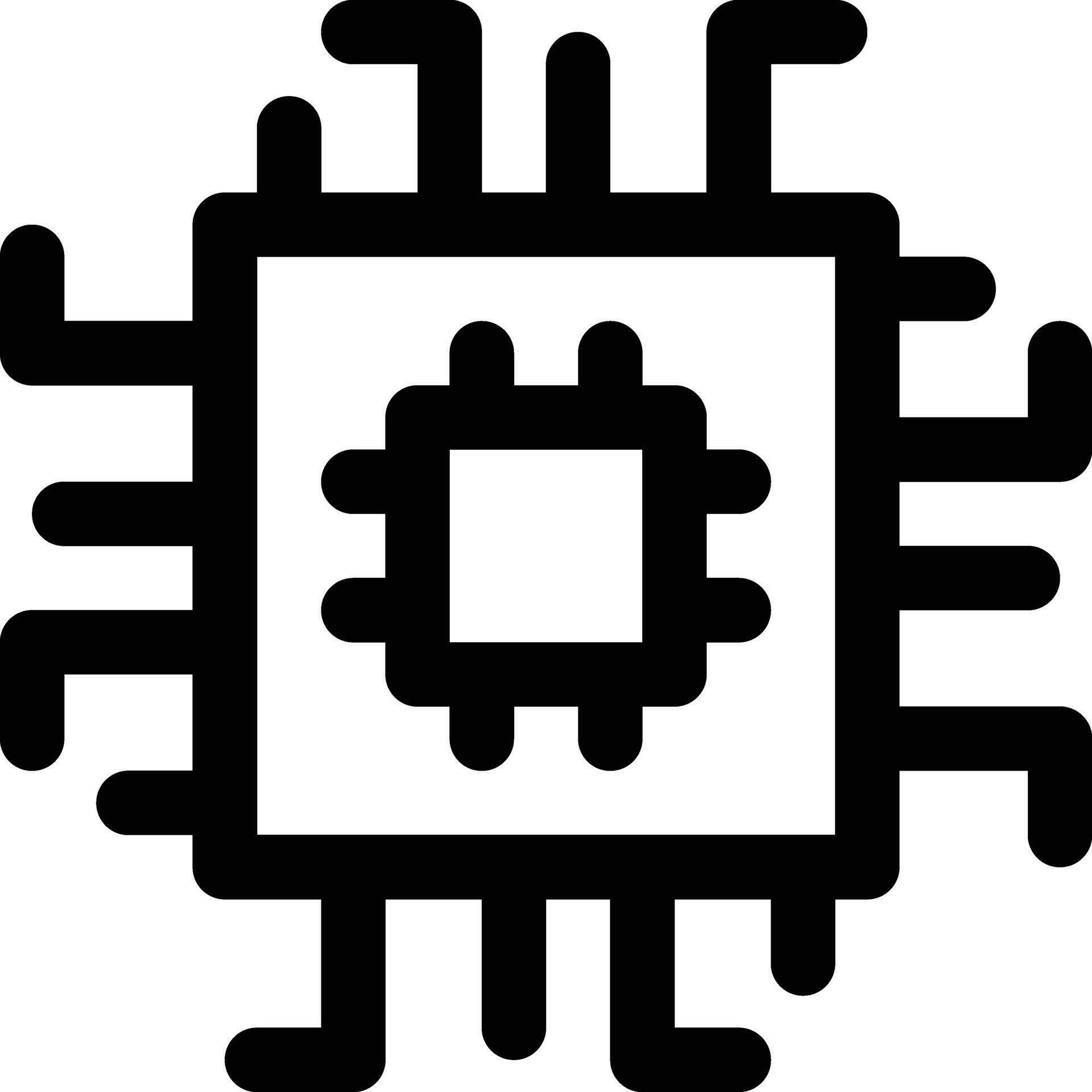 Microprocessor Vector Icon 32539880 Vector Art at Vecteezy