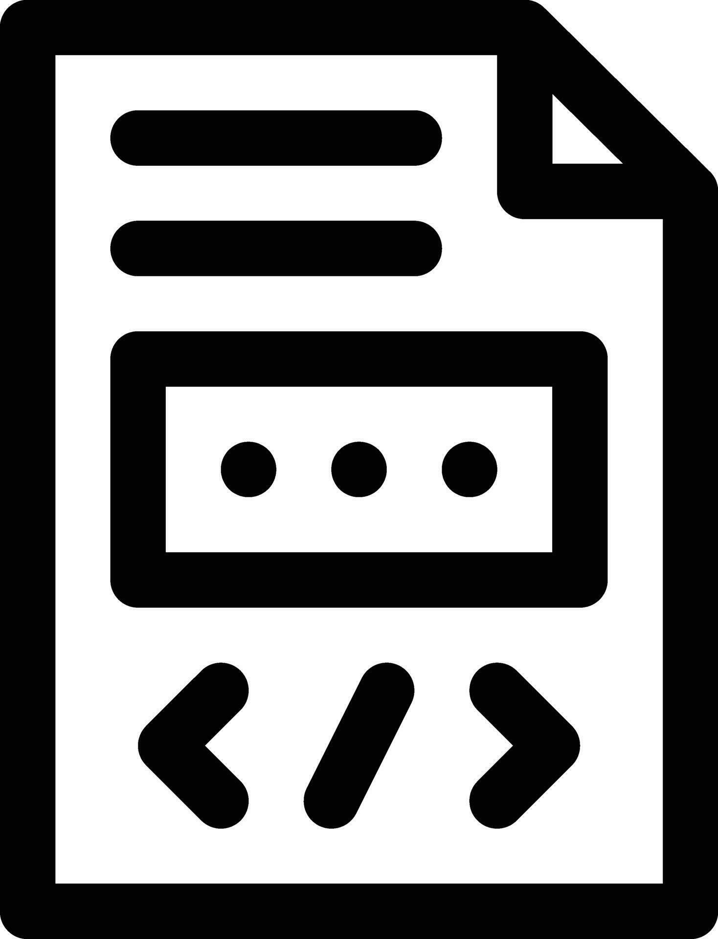 Html File Vector Icon 32540582 Vector Art At Vecteezy