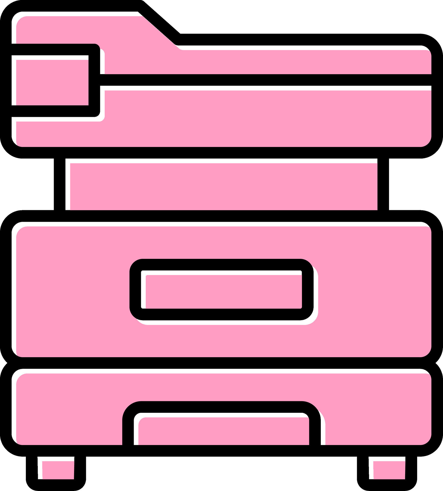 Multifunction Printer Vector Icon 32543806 Vector Art at Vecteezy