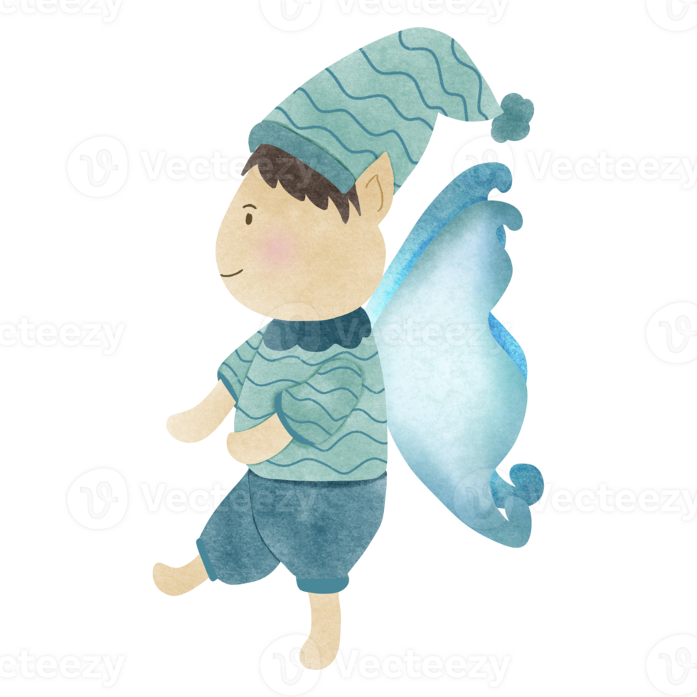 Elf In Christmas 32544216 Png