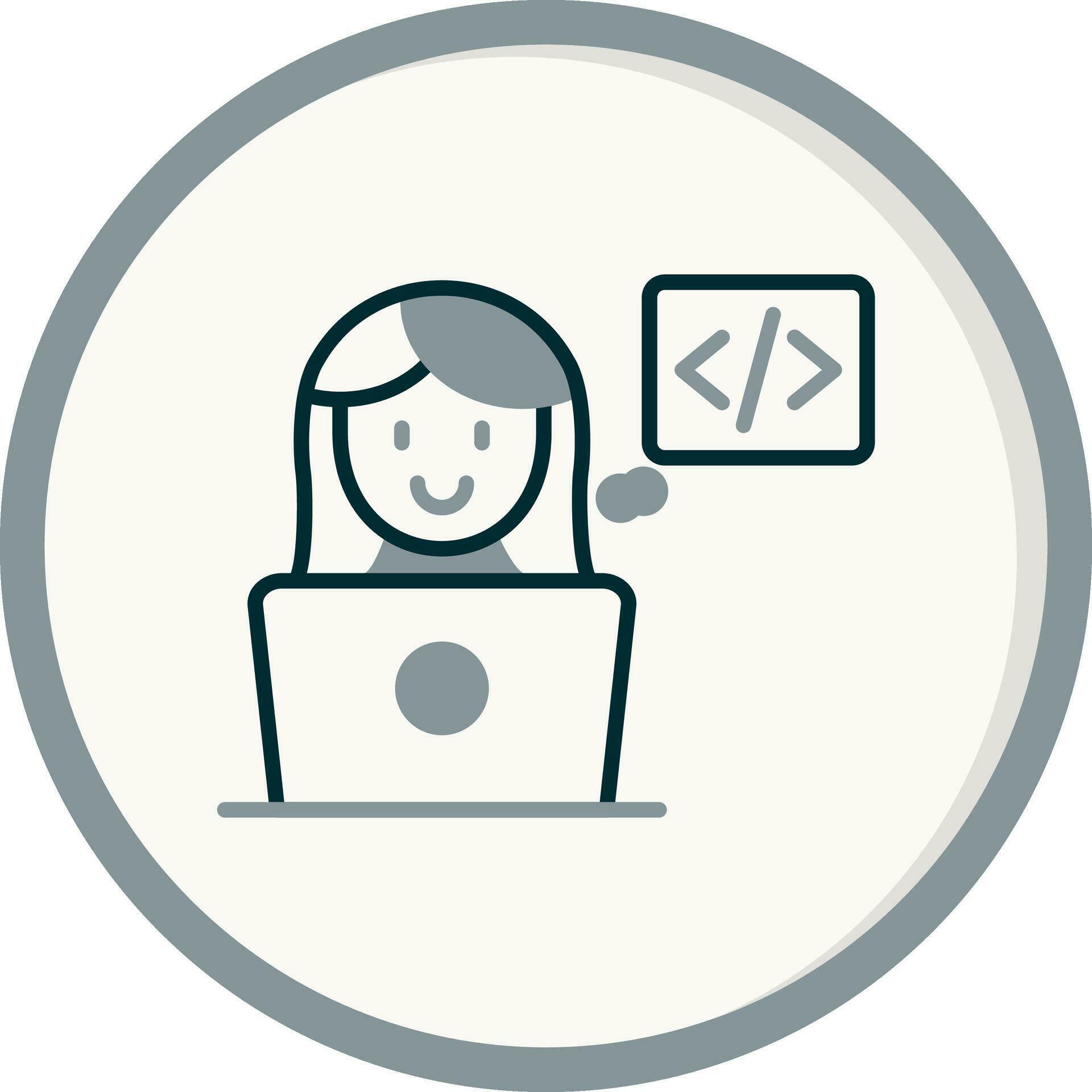 Developer Vector Icon 32544916 Vector Art at Vecteezy