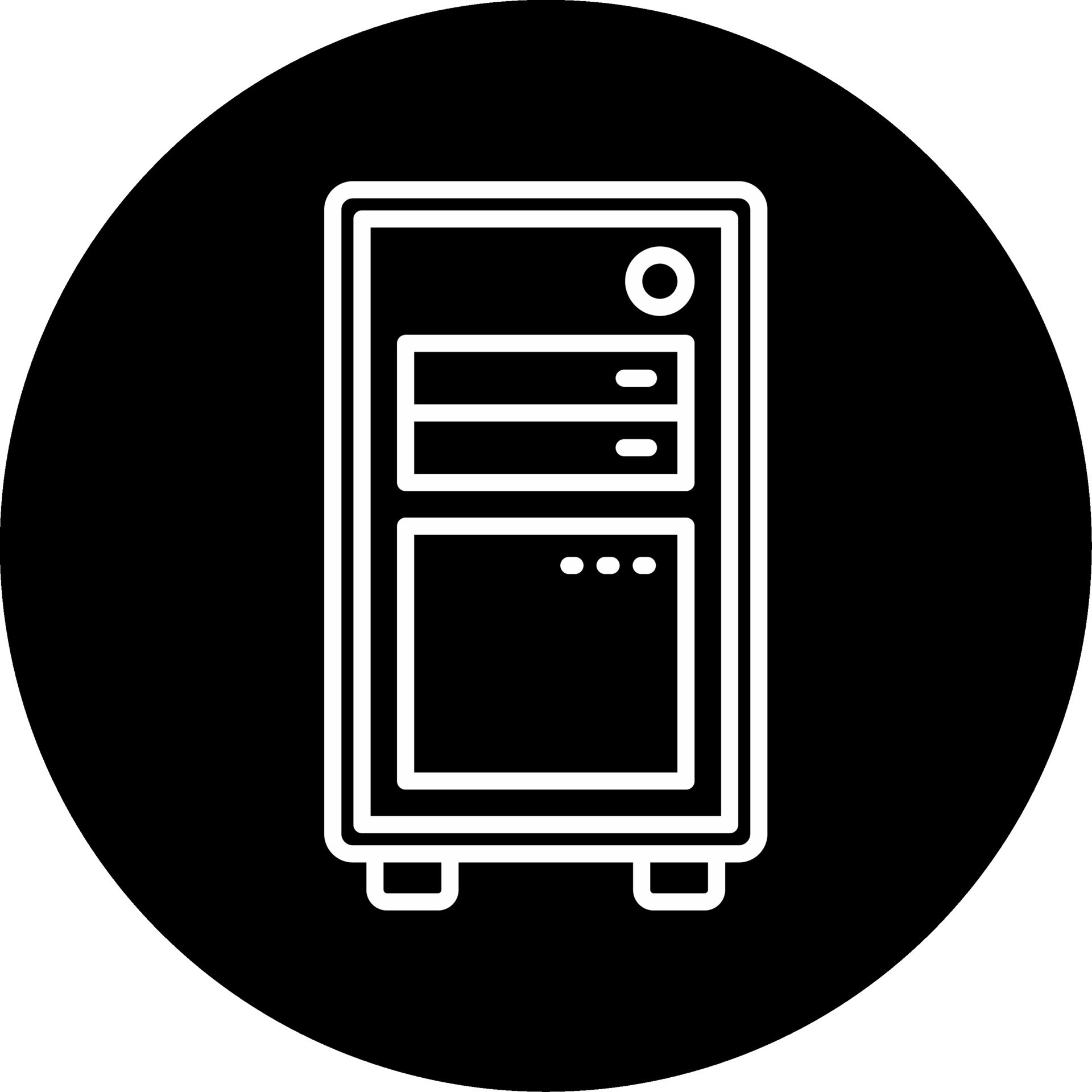 Computer Case Vector Icon 32547236 Vector Art at Vecteezy