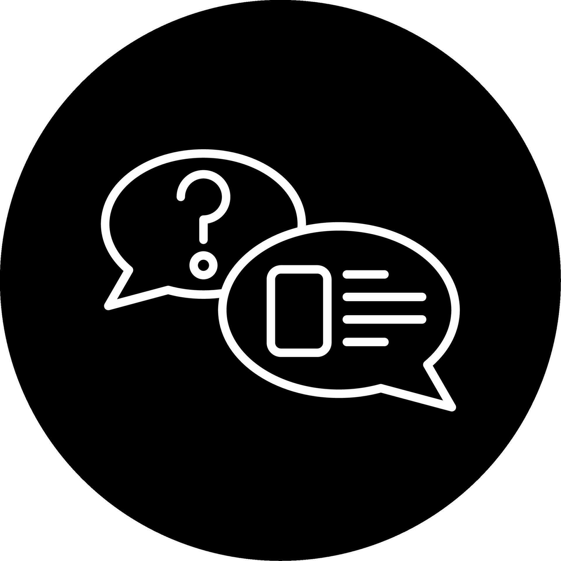 Answer Vector Icon 32547477 Vector Art at Vecteezy