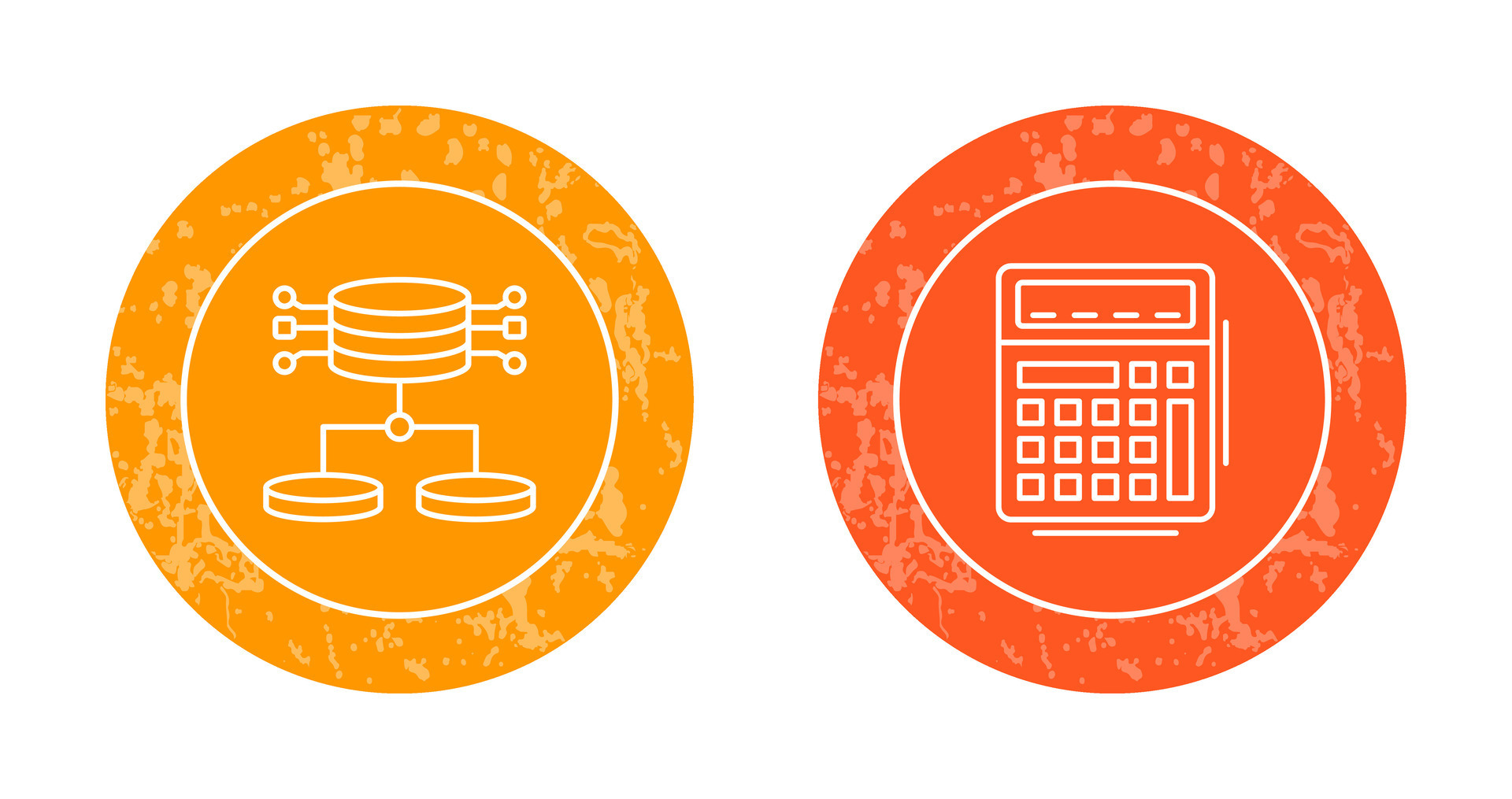 Structured Data and Calculator Icon 32551075 Vector Art at Vecteezy