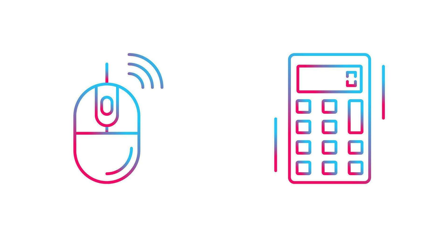 Calculator and Mouse Icon 32552902 Vector Art at Vecteezy