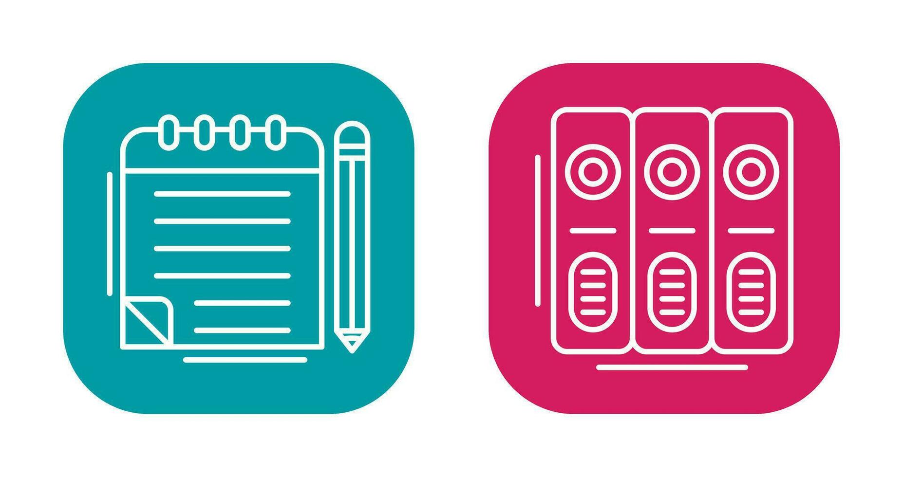 Notepad and Document Icon 32553112 Vector Art at Vecteezy