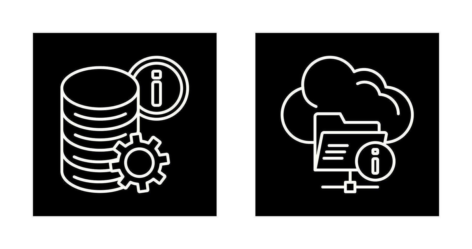 data and folder Icon 32613516 Vector Art at Vecteezy