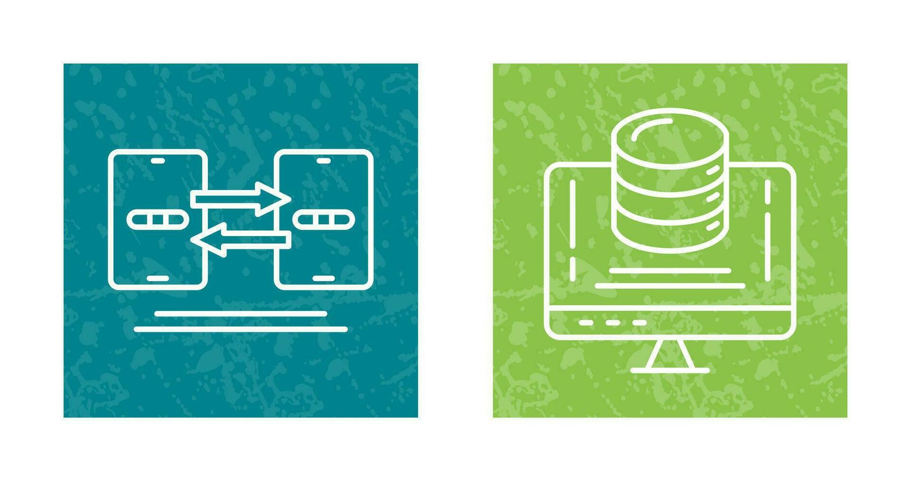 Data Synchronization And Data Storage Icon 32615711 Vector Art At Vecteezy