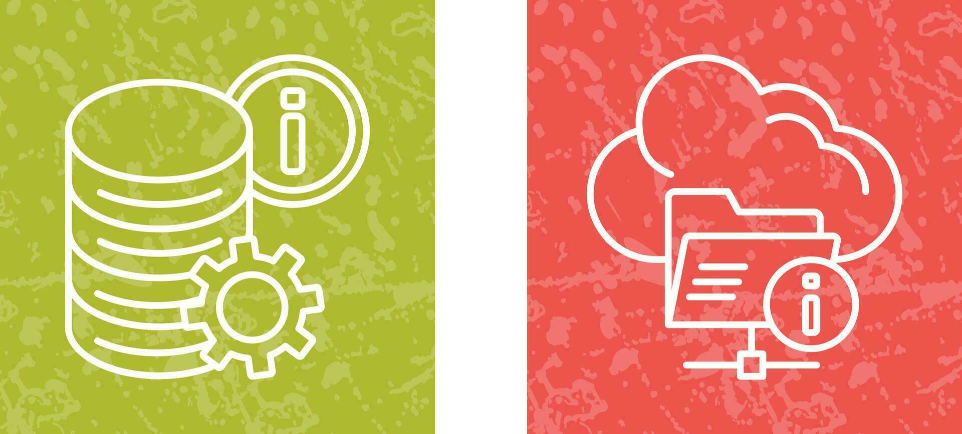 data and folder Icon 32617264 Vector Art at Vecteezy