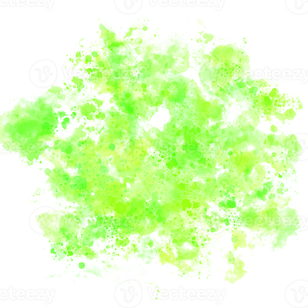 green watercolor splash background 32622589 PNG