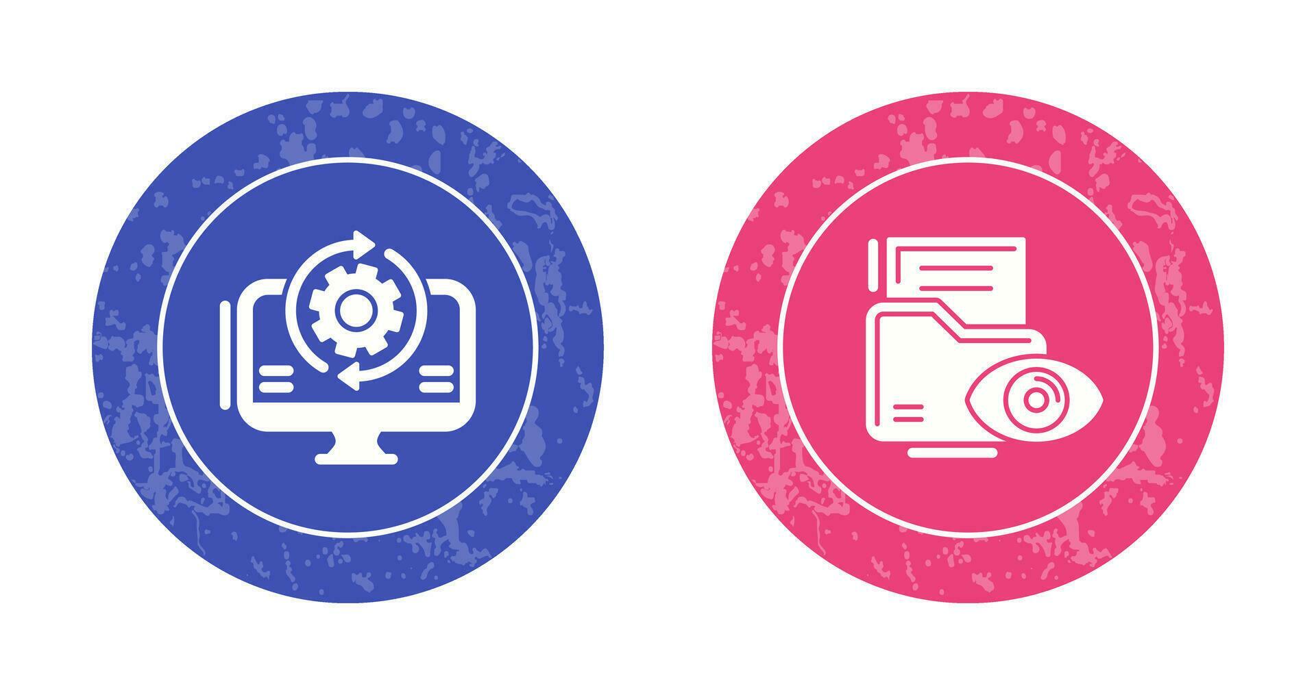 Synchronization And Data Visualization Icon 32630714 Vector Art At Vecteezy