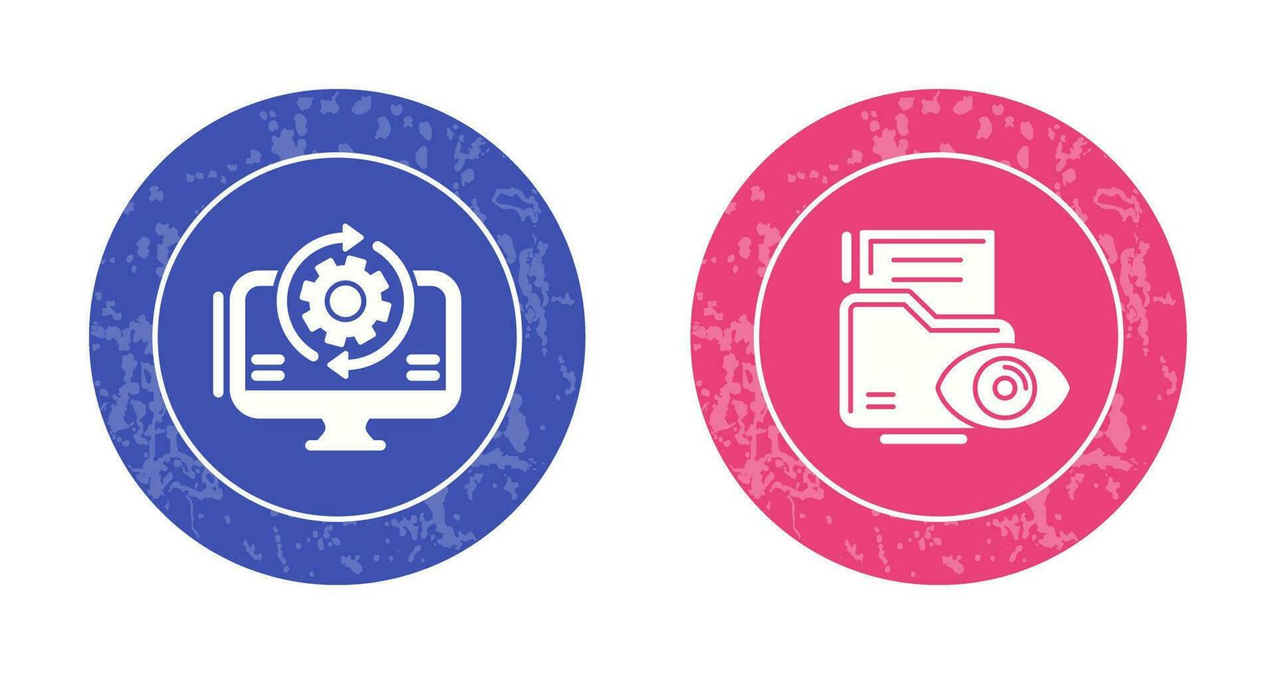Synchronization And Data Visualization Icon 32630714 Vector Art At Vecteezy